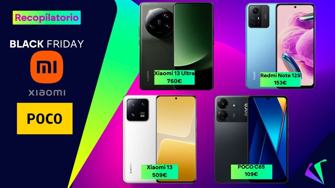 Black Friday: mejores descuentos en móviles Xiaomi y POCO | Compra Smartphone
