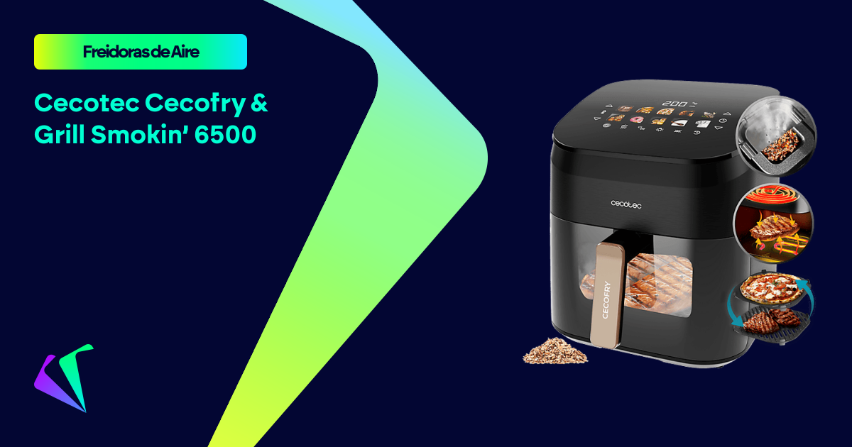Cecotec Cecofry & Grill Smokin’ 6500: mejores precios, características ...