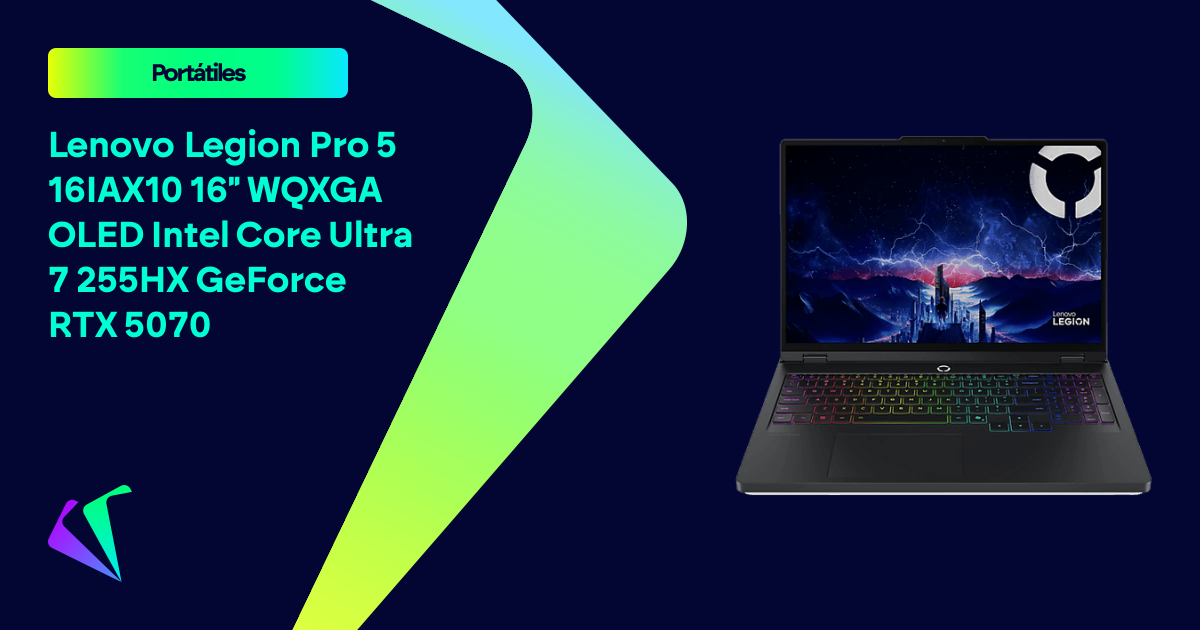 Lenovo Legion Pro 5 16IAX10 16" WQXGA OLED Intel Core Ultra 7 255HX ...