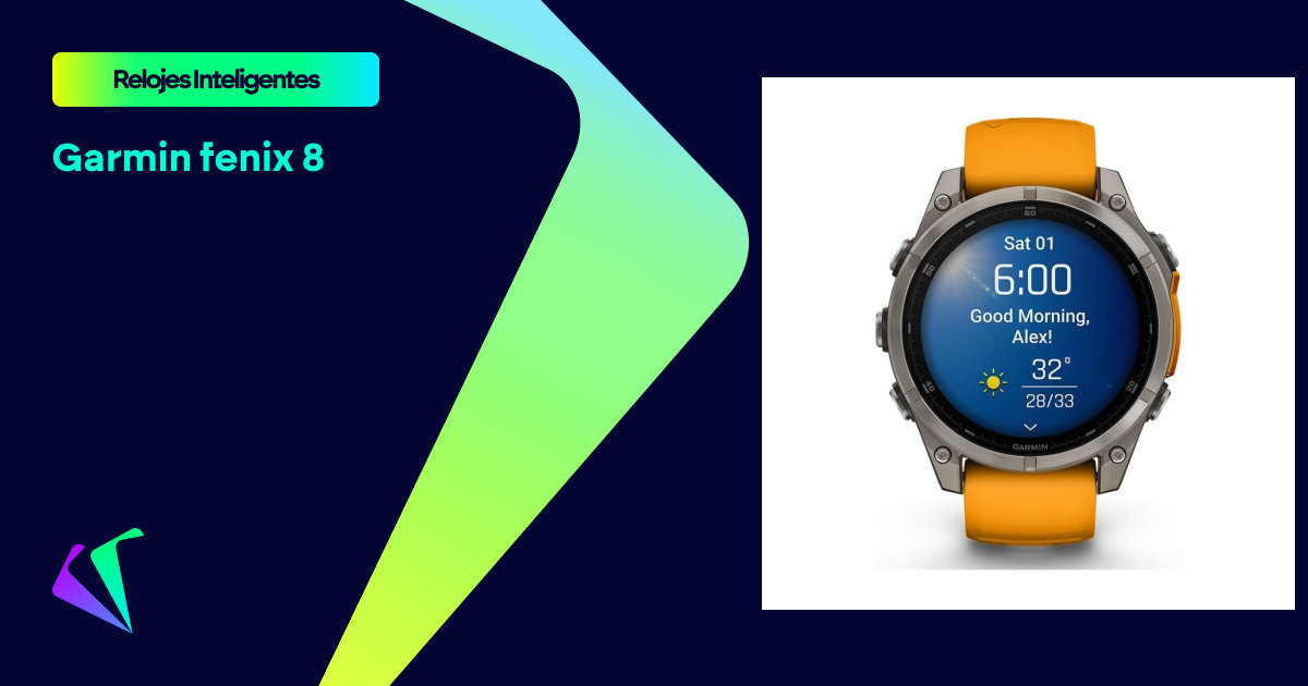 Garmin fenix 8: mejores precios, características y opinión | Compra ...