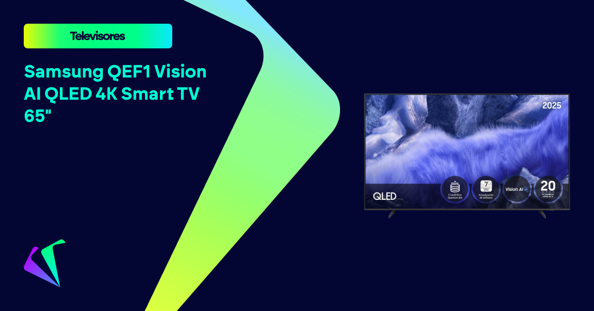 Samsung QEF1 Vision AI QLED 4K Smart TV 65": mejores precios ...