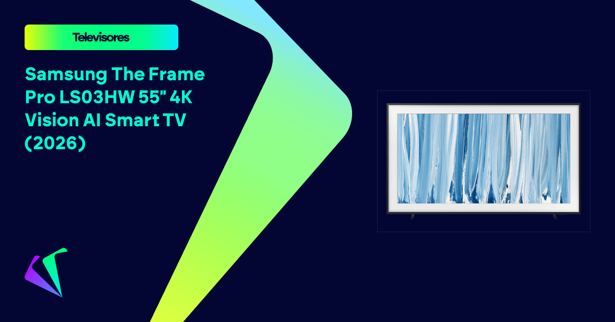 Samsung The Frame Pro LS03HW 55" 4K Vision AI Smart TV (2026): mejores ...